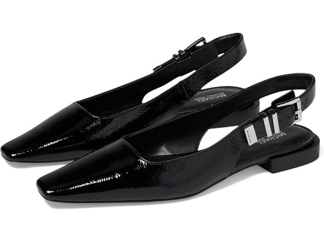 (取寄) マイケルコース レディース スリング フラッツ MICHAEL Michael Kors women Darrington Sling Flat Black