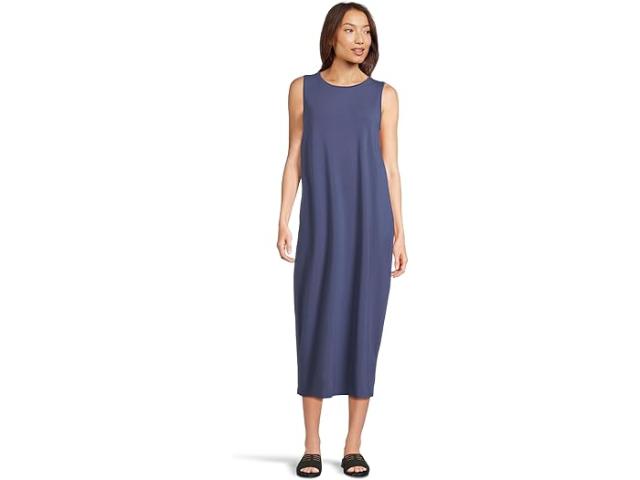 (取寄) アイリーン フィッシャー レディース オーバル ドレス Eileen Fisher women Oval Dress Bluette