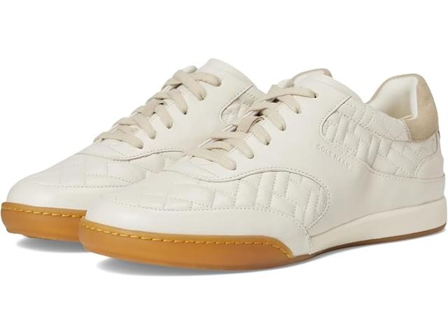 (取寄) コールハーン レディース グランドプロ スニーカー Cole Haan women Grandpro Jazlyn Sneakers Ivory Leather/Light Sesame Suede