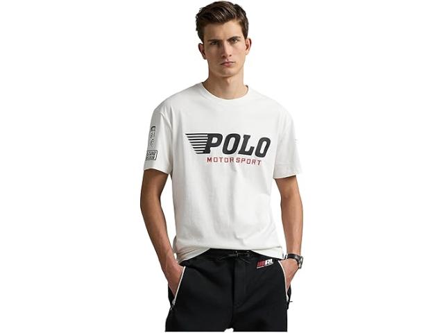 (取寄) ラルフローレン メンズ クラシック フィット ジャージ グラフィック T-シャツ Polo Ralph Lauren men Classic Fit Jersey Graphic T-Shirt Nevis