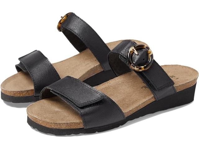 (取寄) ナオト レディース  Naot women Naot Anabel Soft Black Leather