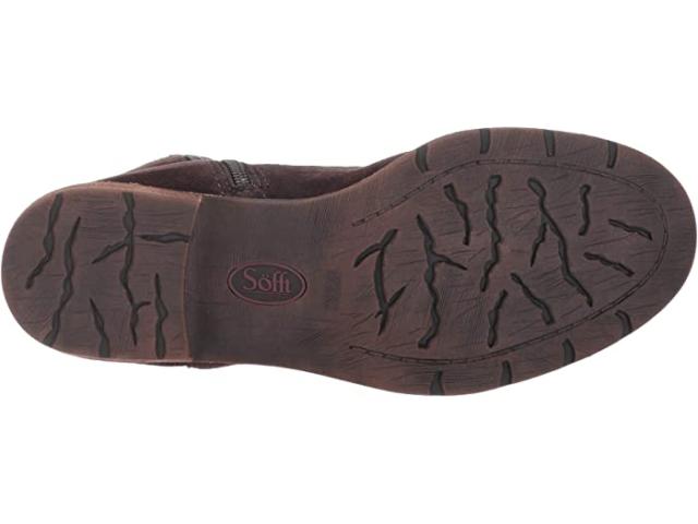 (取寄) ソフト レディース シャーネル リ ウォータープルーフ Sofft women  Sharnell II Waterproof Dark Brown Waterproof Oiled Cow Suede