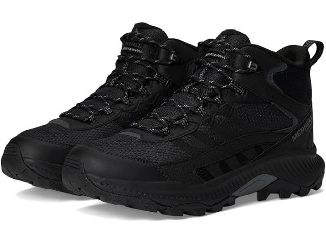 (取寄) メレル メンズ スピード ストライク 2 ミッド Wp Merrell men Speed Strike 2 Mid Wp Black