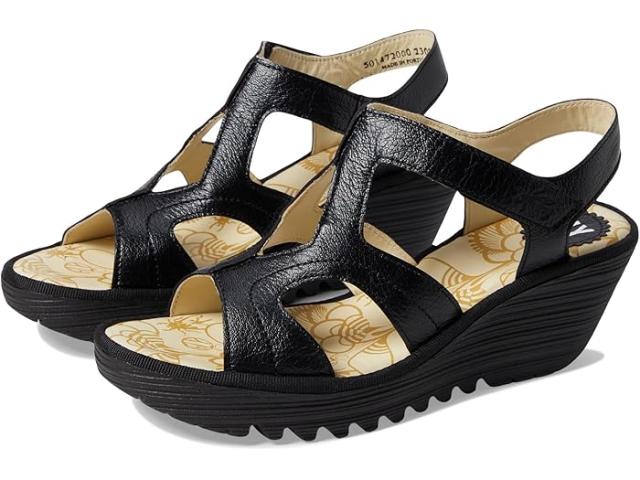 (取寄) フライロンドン レディース YOTU472FLY FLY LONDON women YOTU472FLY Black Mousse