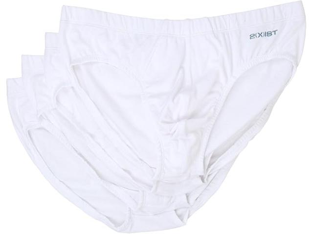 (取寄) 2XIST メンズ ストレッチ 4-パック ビキニ ブリーフ 2(X)IST men Stretch 4-Pack Bikini Briefs White