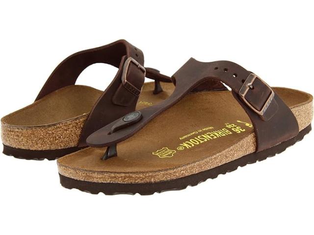 (取寄) ビルケンシュトック レディース ギゼ オイルド レザー Birkenstock women Birkenstock Gizeh Oiled Leather Habana Oiled Leather