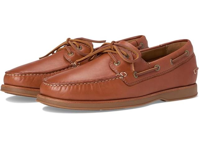 (取寄) ジョンストン&マーフィー メンズ モナコ 2-アイ ボート シューズ Johnston & Murphy men Monaco 2-Eye Boat Shoe Tan Sheepskin
