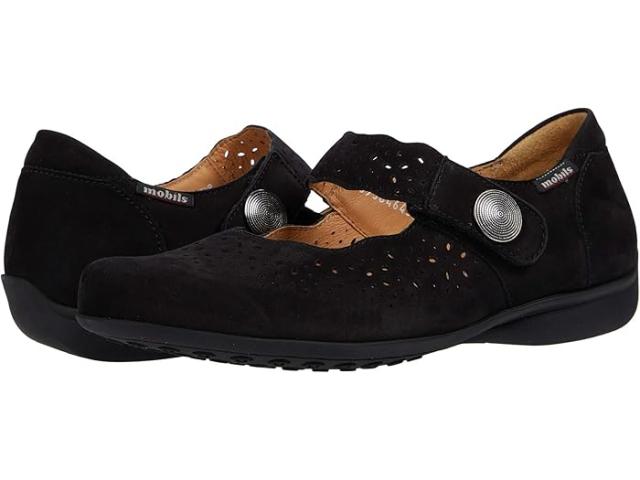 (取寄) メフィスト レディース ファビエンヌ Mephisto women Fabienne Black Bucksoft