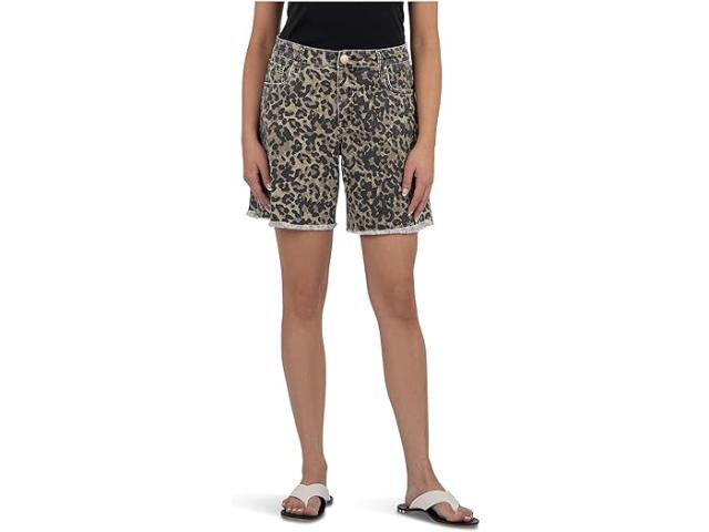 (取寄) カット フロム ザ クロス レディース ヘイリー ハイライズ バミューダ KUT from the Kloth women Hailey High-rise Bermuda Sage