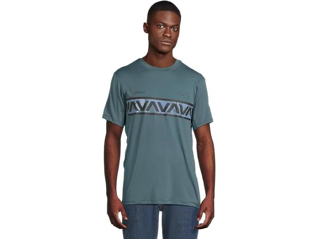 (取寄) ルーカ メンズ ハワイ スポーツ ベント Ss RVCA men HAWAII SPORT VENT SS Duck Blue