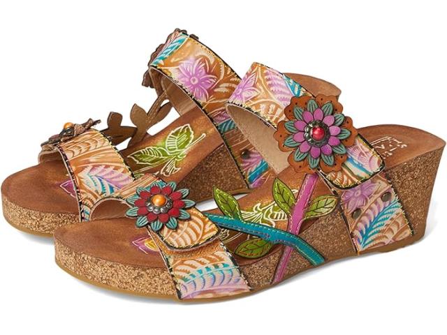 (取寄) ラルティストバイスプリングステップ レディース  L'Artiste by Spring Step women Moai Tan Multi