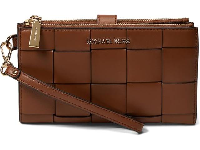 (取寄) マイケルコース レディース ジェット セット ダブル ジップ リスレット MICHAEL Michael Kors women Jet Set Double Zip Wristlet Luggage