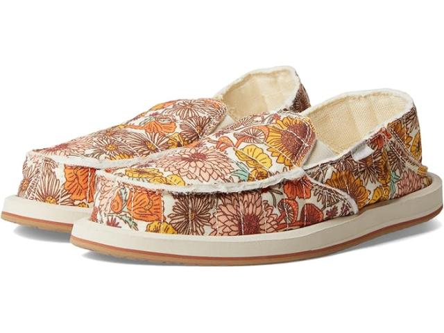 (取寄) サヌーク レディース ドンナ フローラル キルト Sanuk women Donna Floral Quilt Sunshine Rae