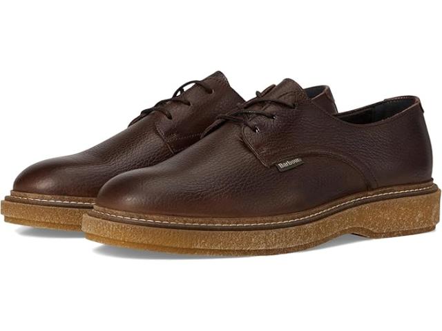 (取寄) バブアー メンズ ダービー シューズ Barbour men Harefield Derby Shoe Choc