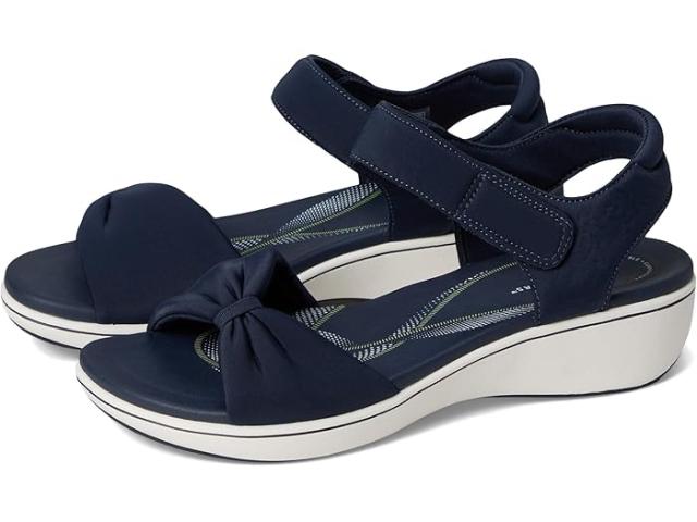 (取寄) クラークス レディース ブリーズ ラエ サラ Clarks women Breeze Rae Sara Navy Textile