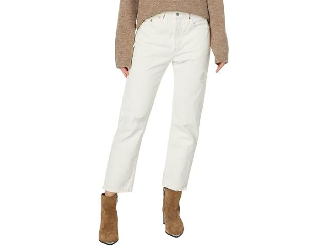 (取寄) リーバイス プレミアム レディース プレミアム 501 クロップ Levi's Premium women Premium 501 Crop Ecru Booper