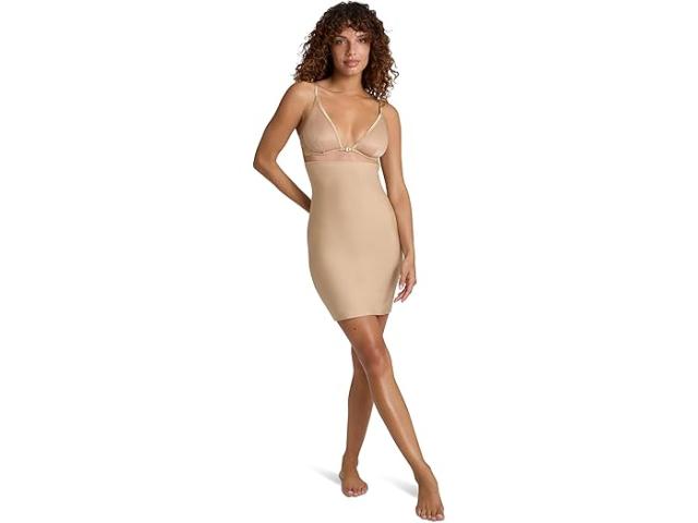 (取寄) コマンドー レディース ツー-フェイスド テック ハイ ライズ ハーフ スリップ Commando women Two-Faced Tech High Rise Half Slip Beige