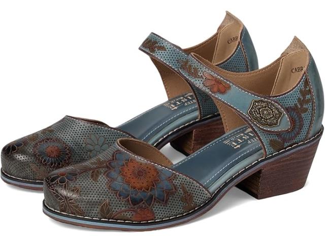 (取寄) ラルティストバイスプリングステップ レディース  L'Artiste by Spring Step women Cabracho Blue Multi