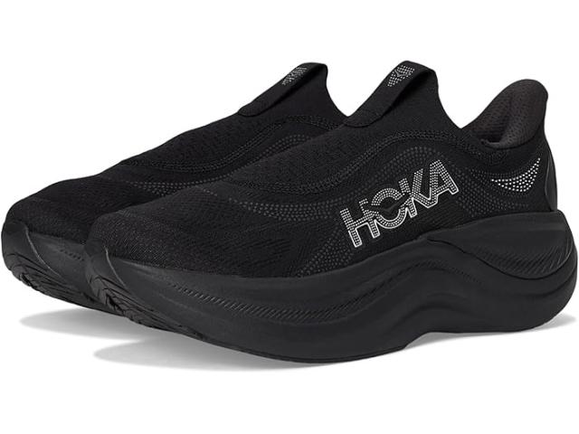 (取寄) ホカオネオネ レディース スカイワード レースレス Hoka women Skyward Laceless Black/Black
