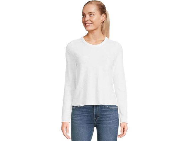 (取寄) リラ P レディース ロング スリーブ クロップド ティー Lilla P women Long Sleeve Cropped Tee White