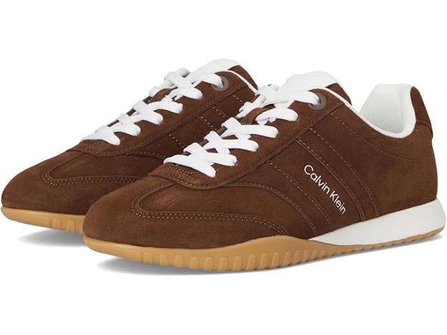 (取寄) カルバンクライン レディース    women Hendrea Dark Brown Suede