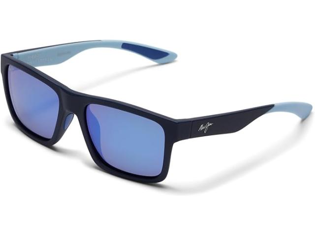 (取寄) マウイ ジム ザ フラッツ Maui Jim The Flats Navy/Light Blue Int/Blue Hawaii Polarized