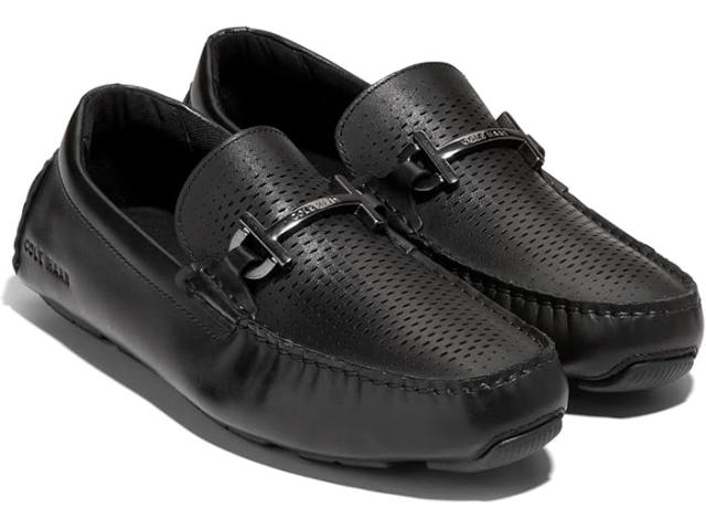 (取寄) コールハーン メンズ グランド レーザー ビット ドライバ Cole Haan men Cole Haan Grand Laser Bit D Black/Black