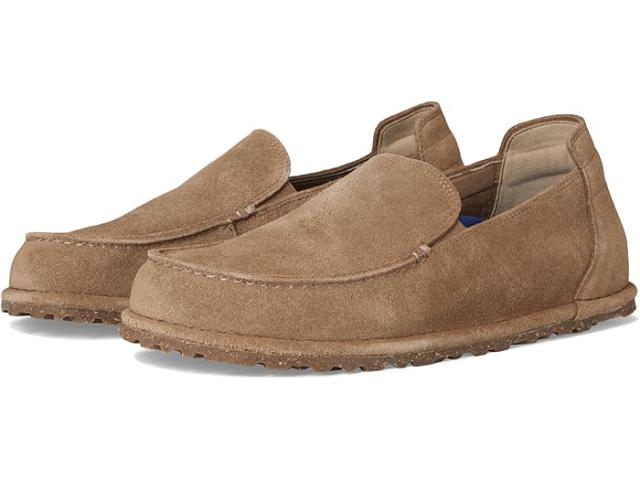 (取寄) ビルケンシュトック レディース ウッティ ディープ ブルー - スエード Birkenstock women Utti Deep Blue - Suede Gray Taupe