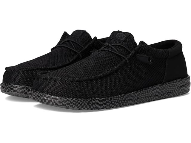 (取寄) ヘイ デュード メンズ ウォーリー ファンク ワープト ゲオ Hey Dude men Wally Funk Warped Geo Black/Smoke Grey