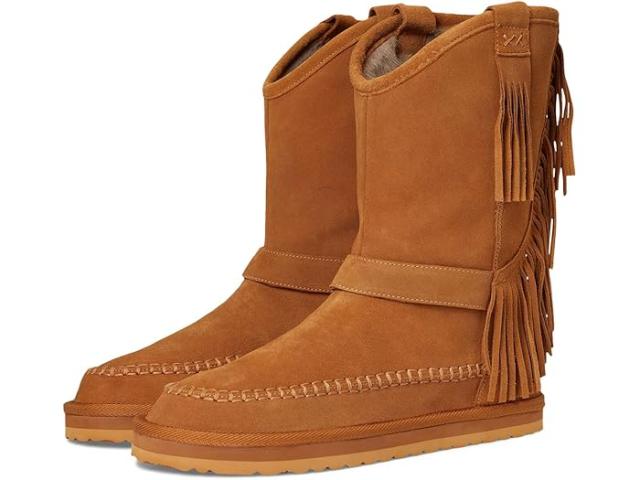 (取寄) フリーピープル レディース フェイ フリンジ プル オン ブーツ Free People women Faye Fringe Pull On Boots Toffee Suede