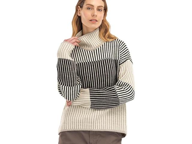 (取寄) ダーレオブノルウェー レディース スカルスティン セーター Dale of Norway women Skarstind Sweater Sand/Black/Off-White