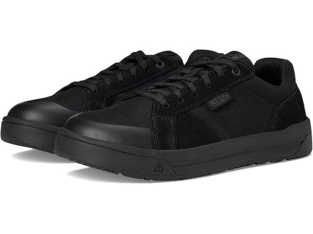 (取寄) キーン ユーティリティ メンズ ケントン エスド ワーク シューズ (ソフト トゥ) KEEN Utility men Kenton ESD Work Shoe (Soft Toe) Black/Black