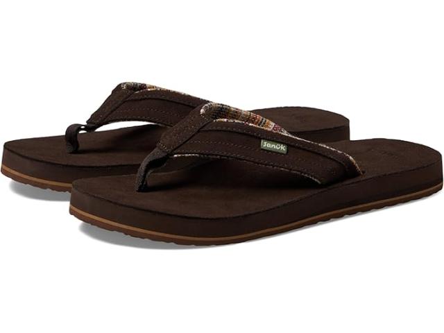 (取寄) サヌーク メンズ ジギー ST スエード Sanuk men Sanuk Ziggy ST Suede Brown