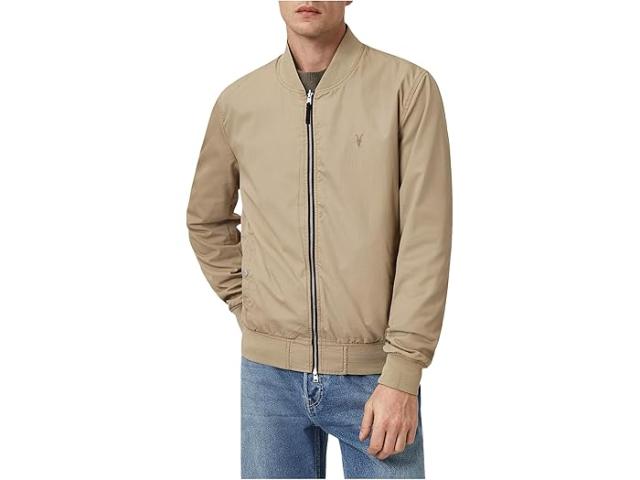 (取寄) オールセインツ メンズ レブ バセット ボンバー AllSaints men Rev Bassett Bomber Azula Blue/Brown