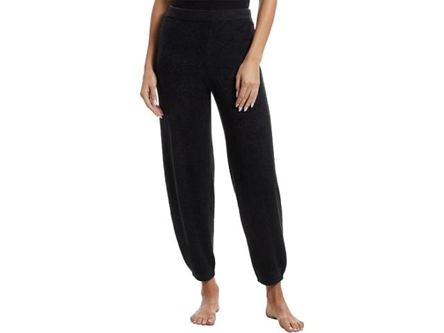 (取寄) ベアフットドリームス レディース コージーシック ライト バレル レッグ パンツ Barefoot Dreams women Cozychic Lite Barrel Leg Pant Black