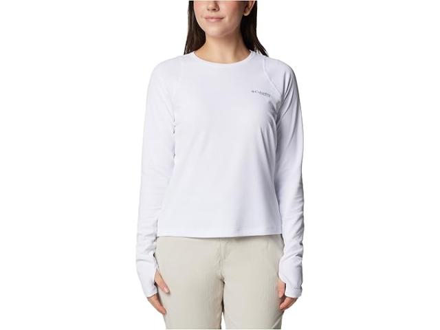 (取寄) コロンビア レディース サミット バレー ロング スリーブ クルー Columbia women Summit Valley Long Sleeve Crew White