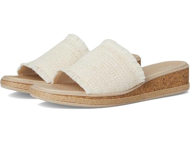 (取寄) ライフストライド レディース ブリージー スライド LifeStride women Breezy Slides Natural Stretch Raffia Fabric