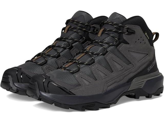 (取寄) サロモン メンズ X ウルトラ LTR ミッド Gtx Salomon men X Ultra LTR Mid GTX Castlerock/Asphalt/Kelp