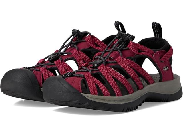 (取寄) キーン レディース ウィスパー KEEN women Whisper Beaujolais/Black