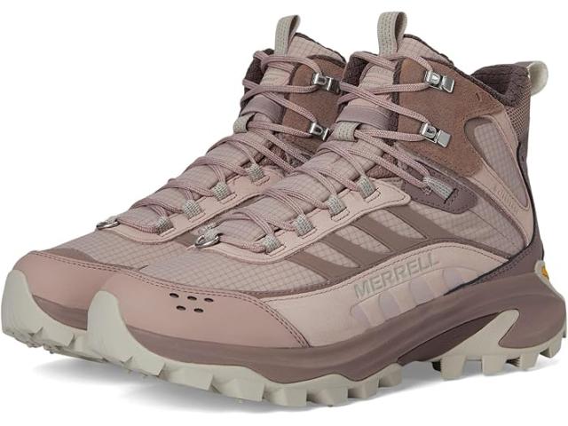 (取寄) メレル レディース モアブ スピード 2 サーモ ミッド ウォータープルーフ Merrell women Moab Speed 2 Thermo Mid Waterproof Adobe Rose