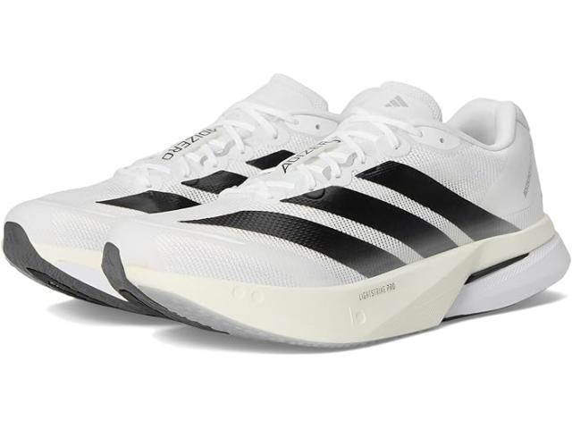 (取寄) アディダス ランニング メンズ アディゼロ ボストン 13 ランニング シューズ adidas Running men Adizero Boston 13 Running Shoes White/Black/Dash Grey
