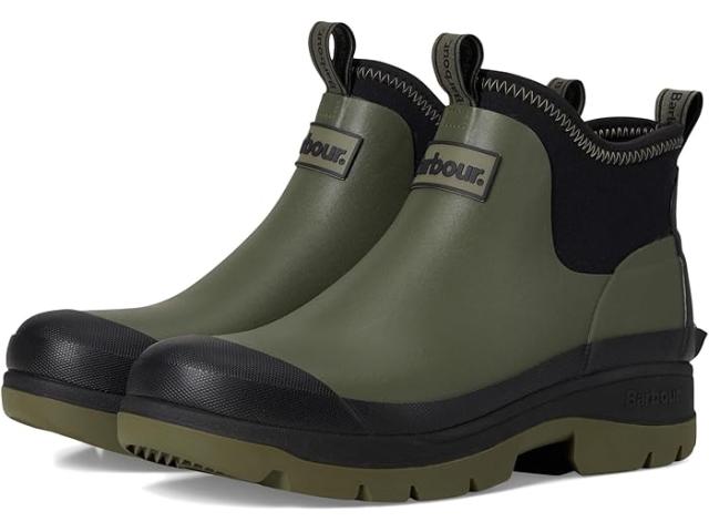 (取寄) バブアー メンズ リッジ ウェリー Barbour men Ridge Welly Uniform Green