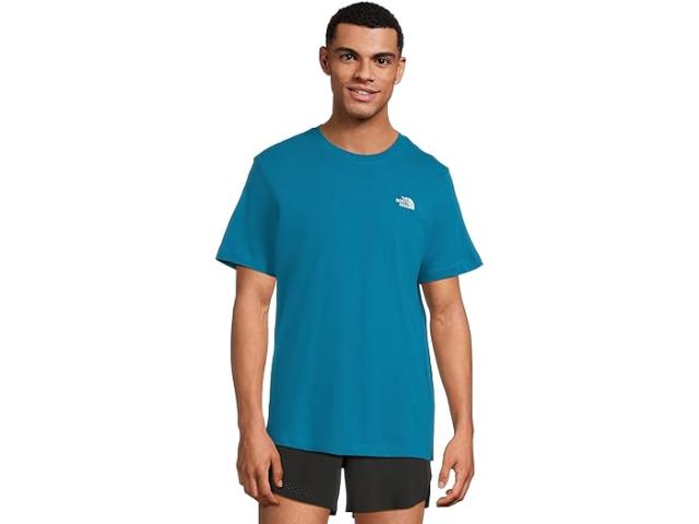 (取寄) ノースフェイス メンズ エボリューション エンブ ショート スリーブ ティー The North Face men Evolution Emb Short Sleeve Tee Dusk Blue