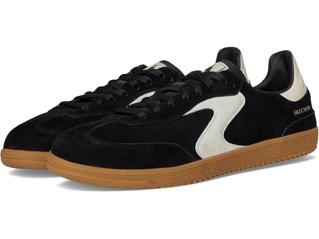 (取寄) スケッチャーズ レディース ホットショット - バーシティ クルー SKECHERS women Hotshot - Varsity Crew Black/Natural