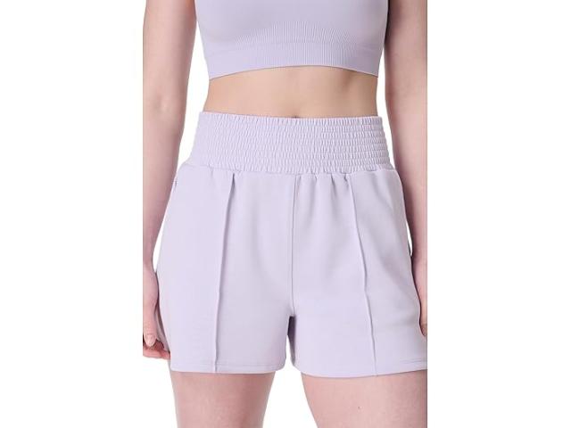 (取寄) スウェッティ ベティ レディース サンド ウォッシュ ショーツ Sweaty Betty women Sand Wash Cloudweight Shorts Heather Purple