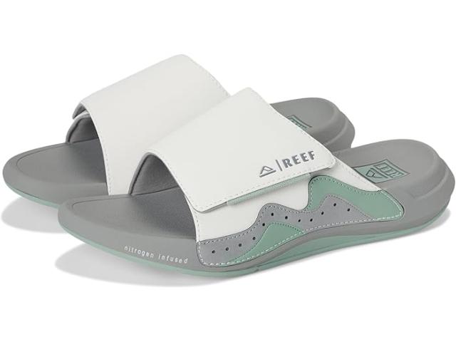 (取寄) リーフ メンズ スウェル クルーザー スライド Reef men Swell Cruiser Slide Grey/Green