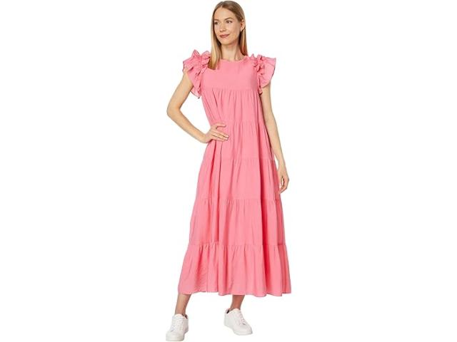 (取寄) イングリッシュ ファクトリー レディース ティアード ラッフル マキシ ドレス English Factory women Tiered Ruffle Maxi Dress Roses