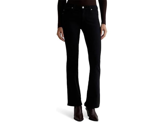 (取寄) AGジーンズ レディース エンジェル ロウ ライズ ブーツ イン スーパー ブラック AG Jeans women Angel Low Rise Boot in Super Black Super Black