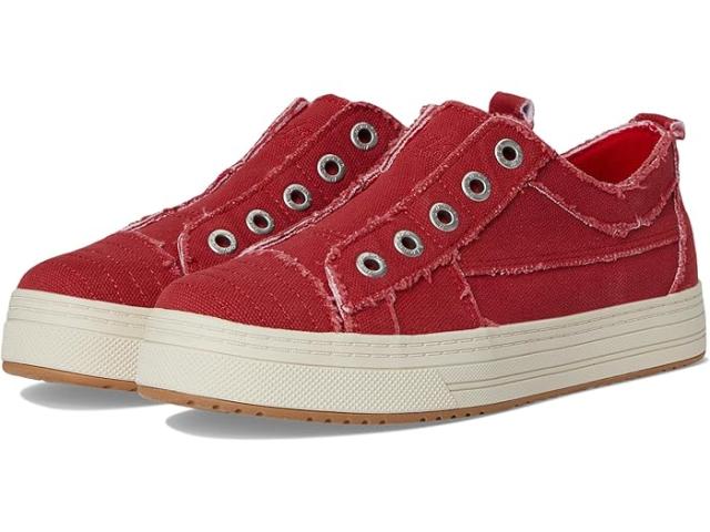 (取寄) ブローフィッシュ マリブ レディース スーパー プレイ レースアップ シューズ Blowfish Malibu women Super Play Lace-Up Shoes Red Canvas