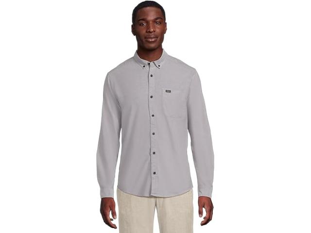 (取寄) ルーカ メンズ ザッツル ドゥ ストレッチ ロング スリーブ ウーブン RVCA men Thatll Do Stretch Long Sleeve Woven Garage Blue